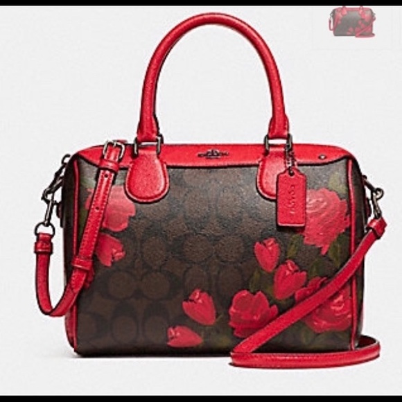 Coach | Bags | New Coach Brown Mini Bennett Satchel | Poshmark